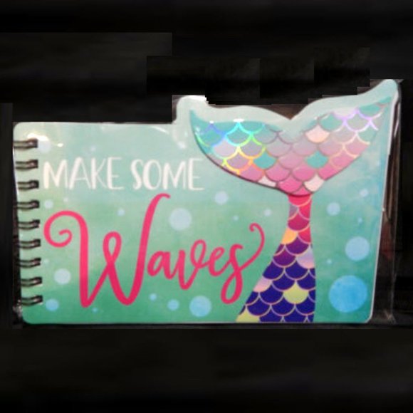 Office | 315 Make Some Waves Mermaid Notebook | Poshmark